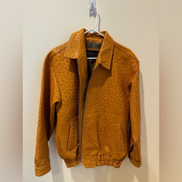 Bernini Beverly Hills | Jackets & Coats | Bernini Beverly Hills Ostrich ...